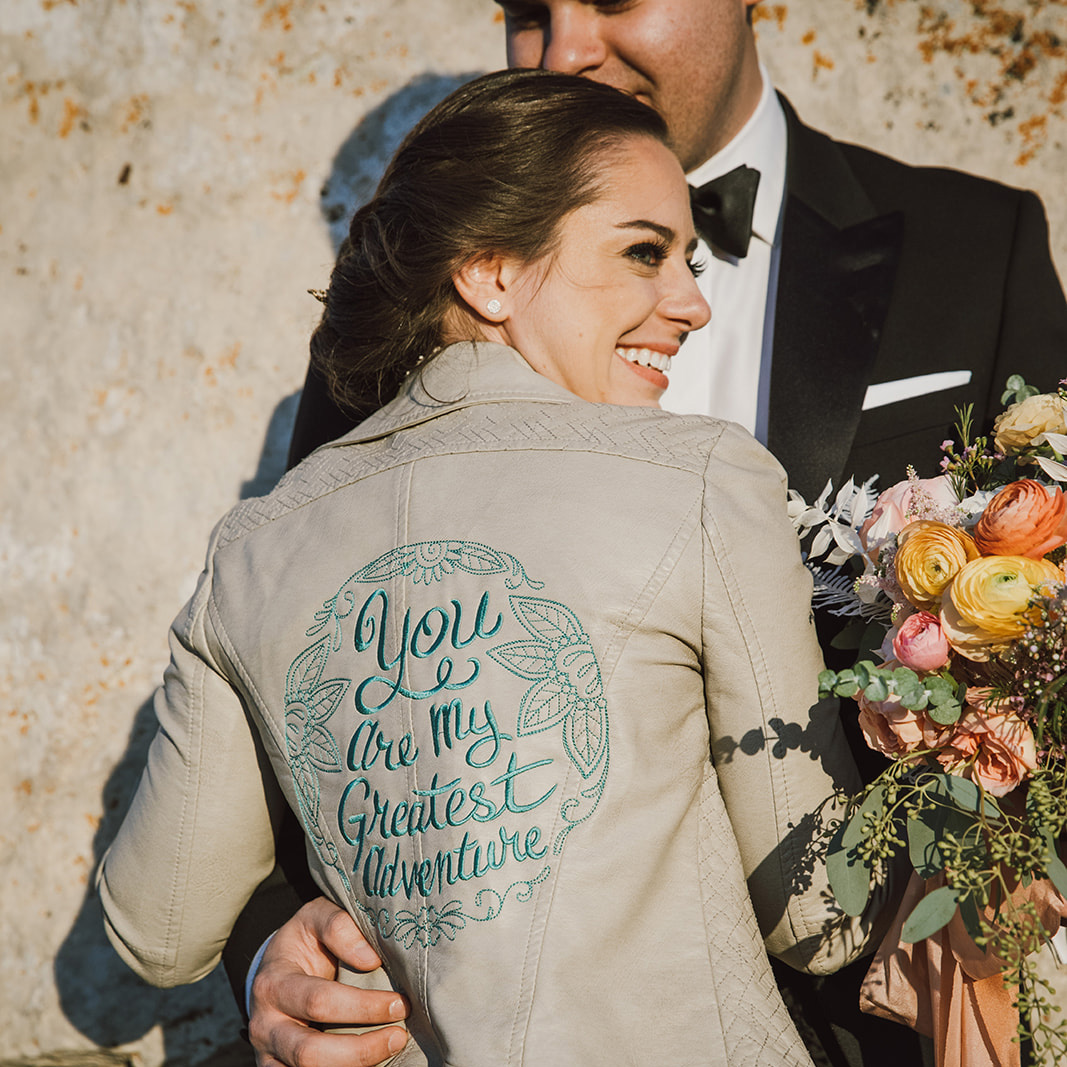 DIY Embroidered jacket - Janome