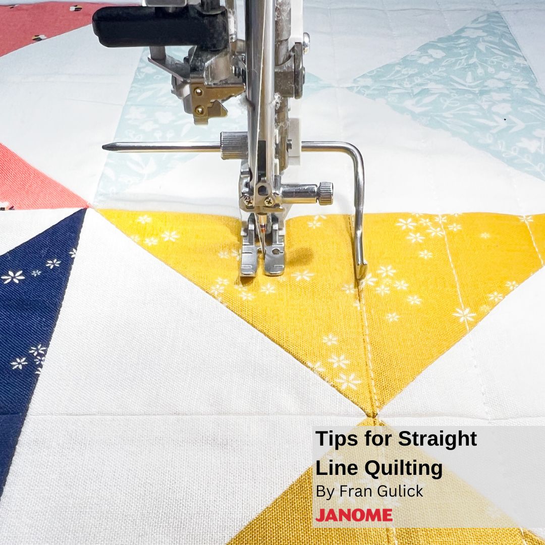 Tips for Straight Line Quilting - Janome